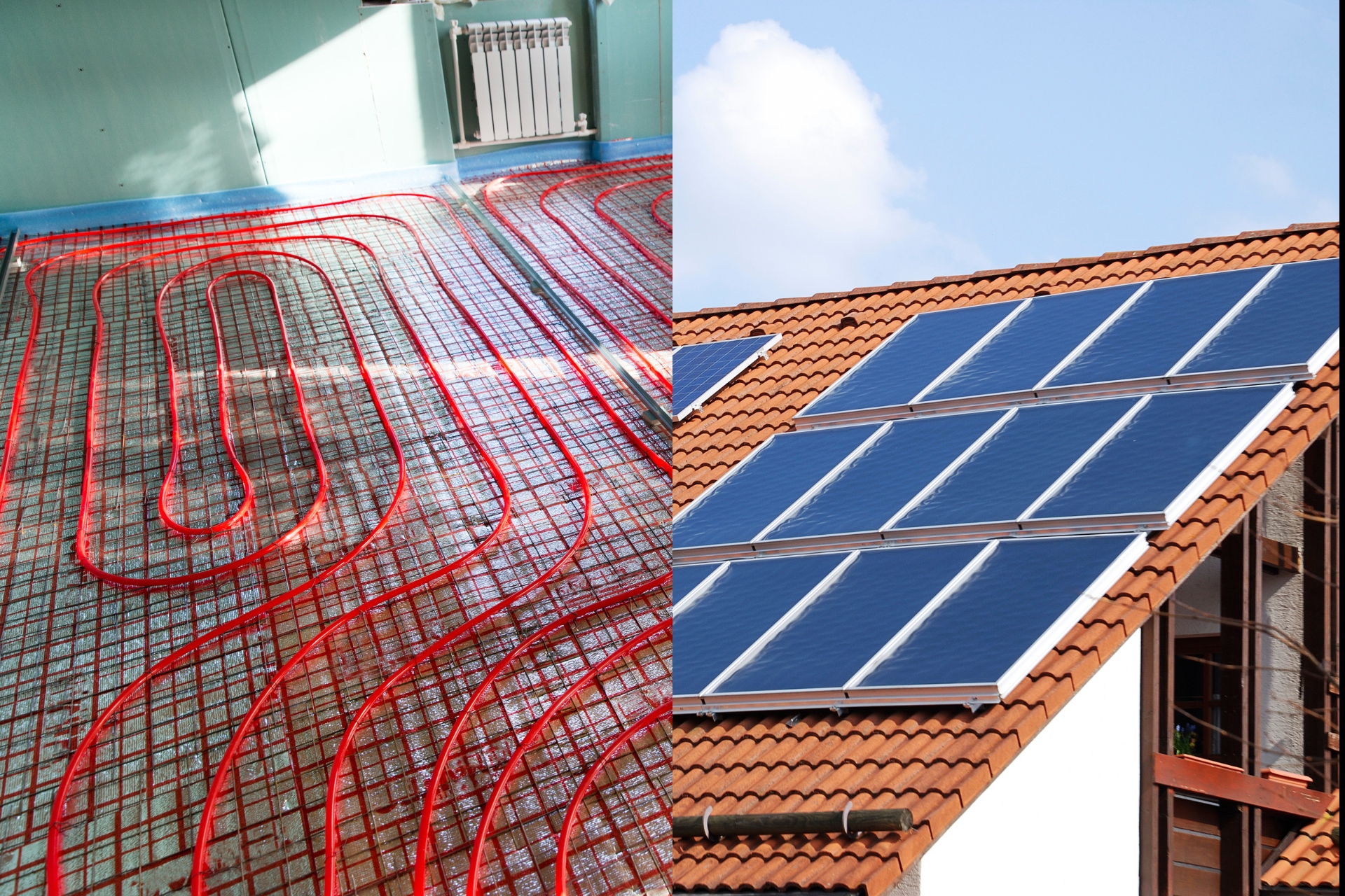 Solarno, podno i centralno grijanje - Bazeni & Instalacije Vidović